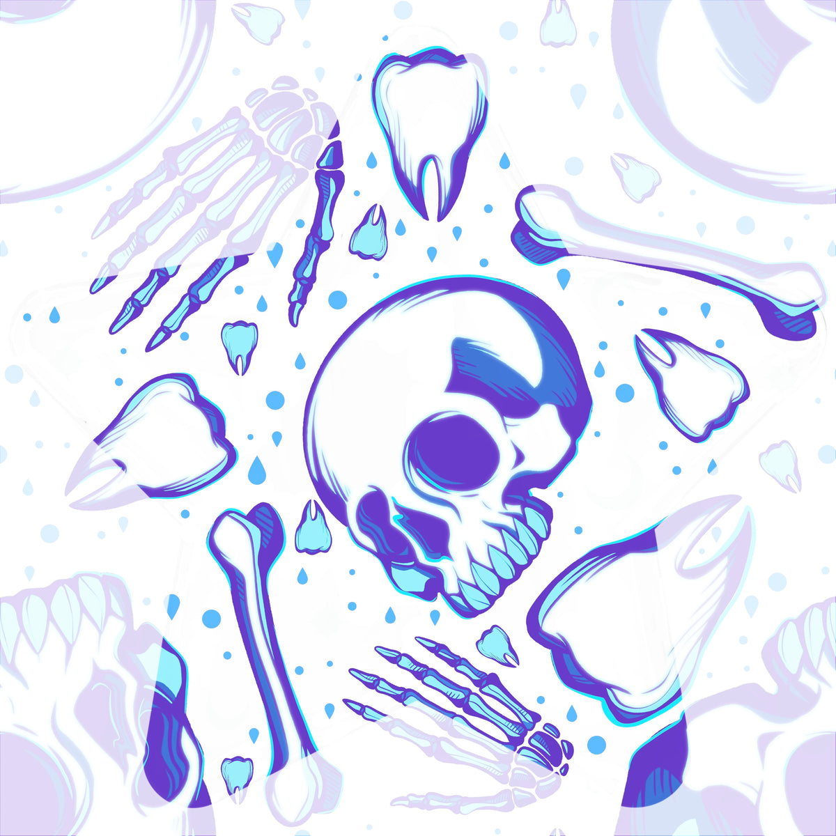 Transparent - Night Bones – Impish Geek Designs