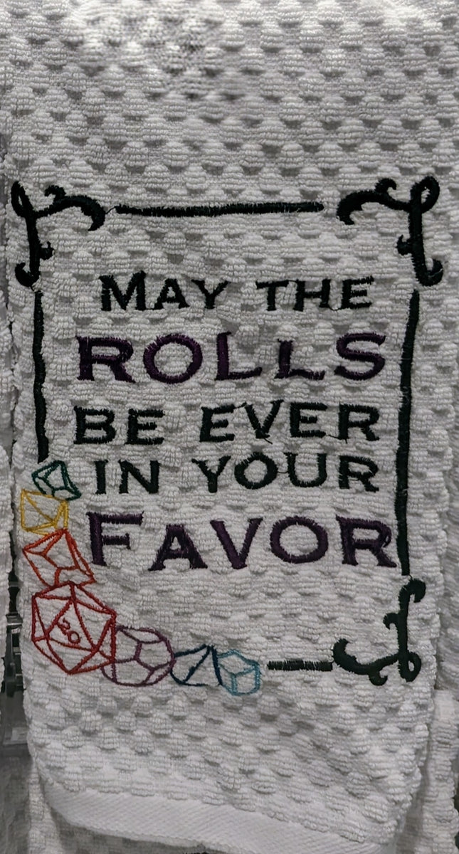 May The Rolls Be Ever In Your Favor – Impish Geek Designs