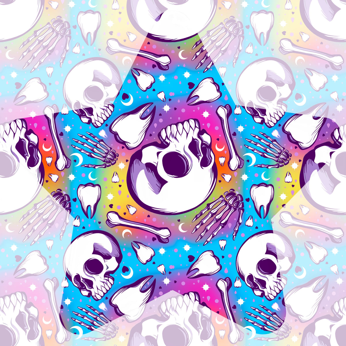 Rainbow Bones – Impish Geek Designs